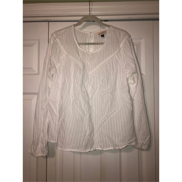 Universal Thread | Tops | Universal Thread Sheer White Blouse | Poshmark